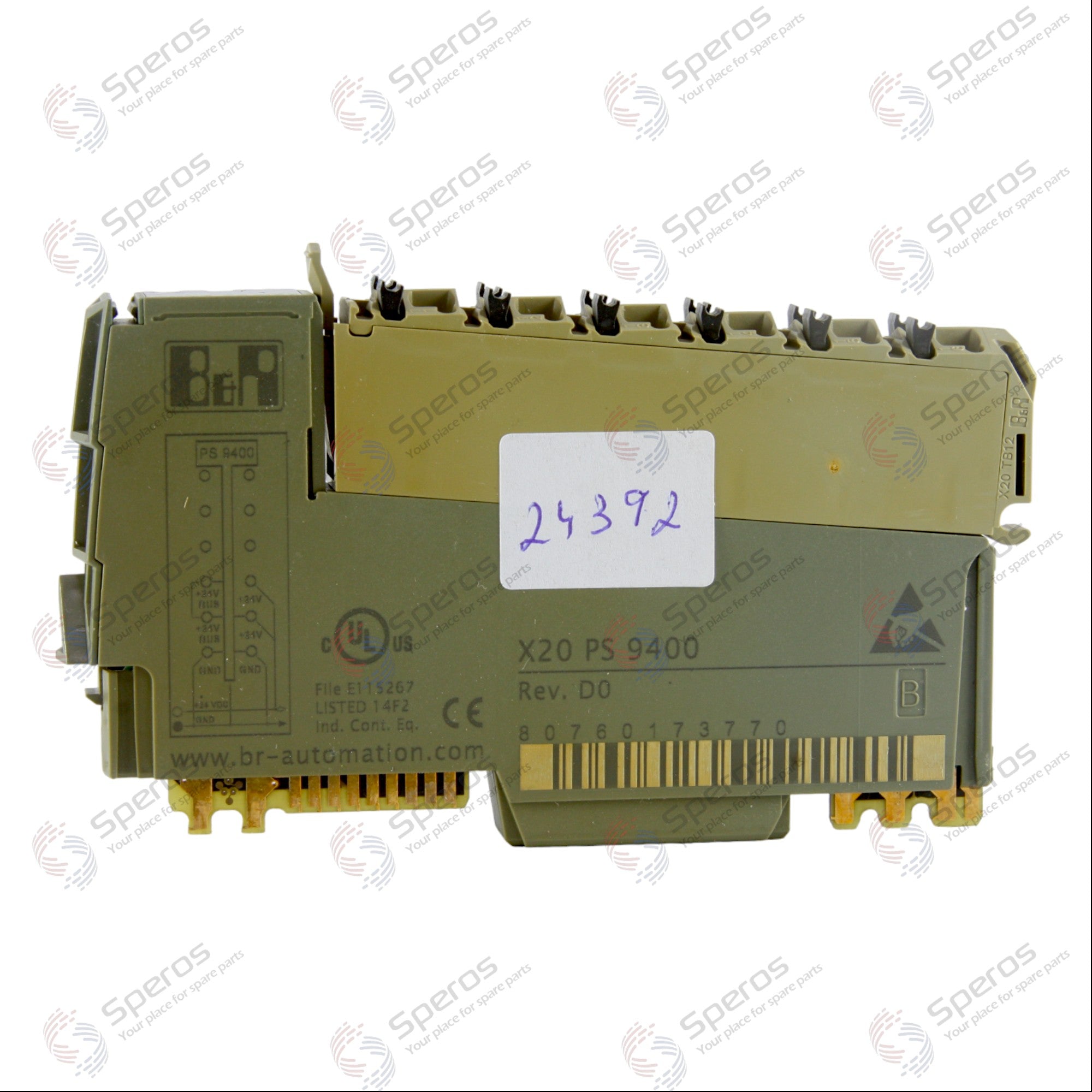 B&R Module X20 PS 9400 X20PS9400