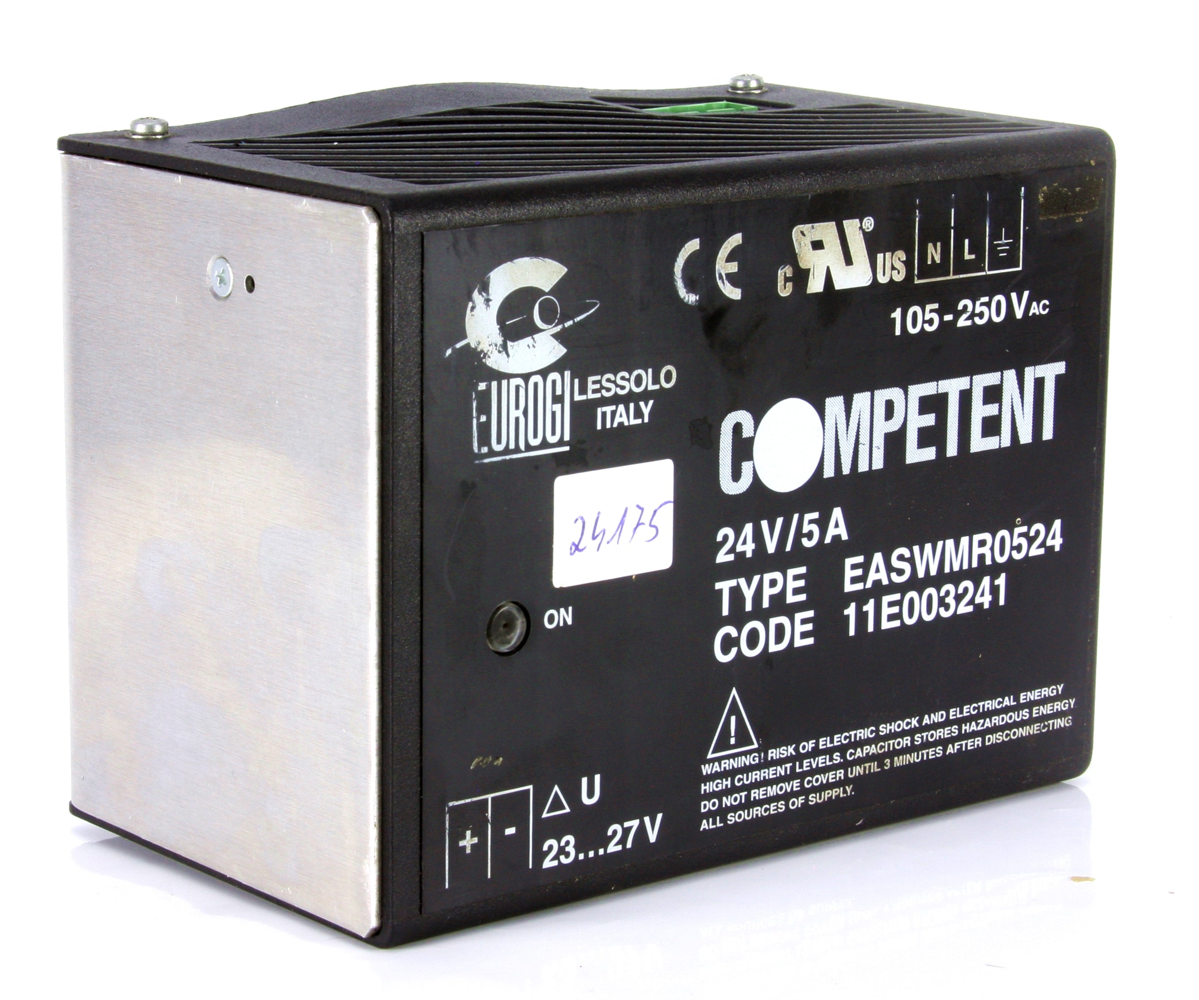 Eurogi Power Supply EASWMR0524 In: 105-250V Out: 24V DC 5A