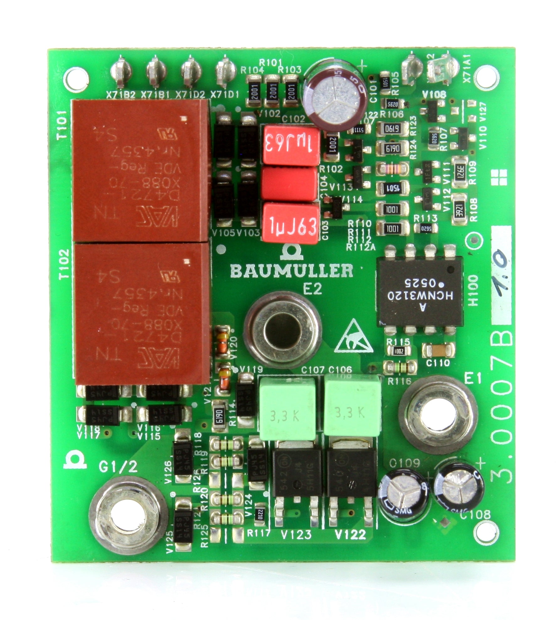 Baumuller Circuit Board 3.0007B 1.0