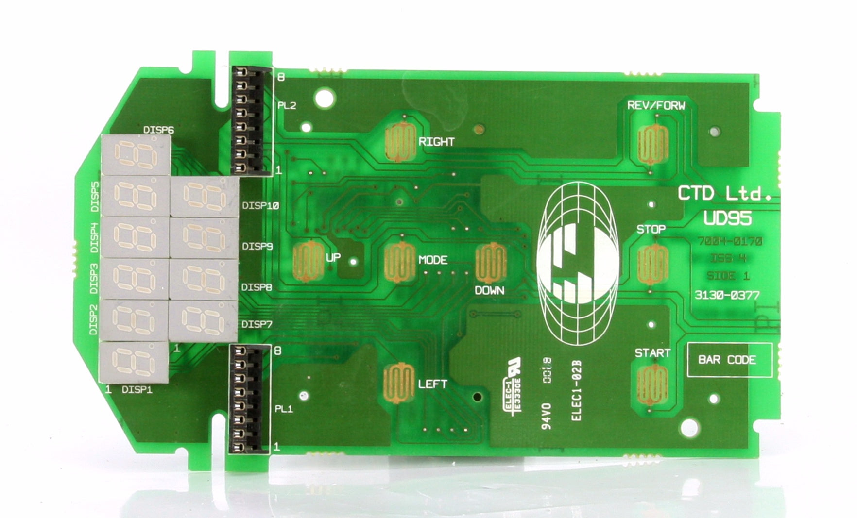 Ctd Ltd. Counter Card UD95 3130-0377
