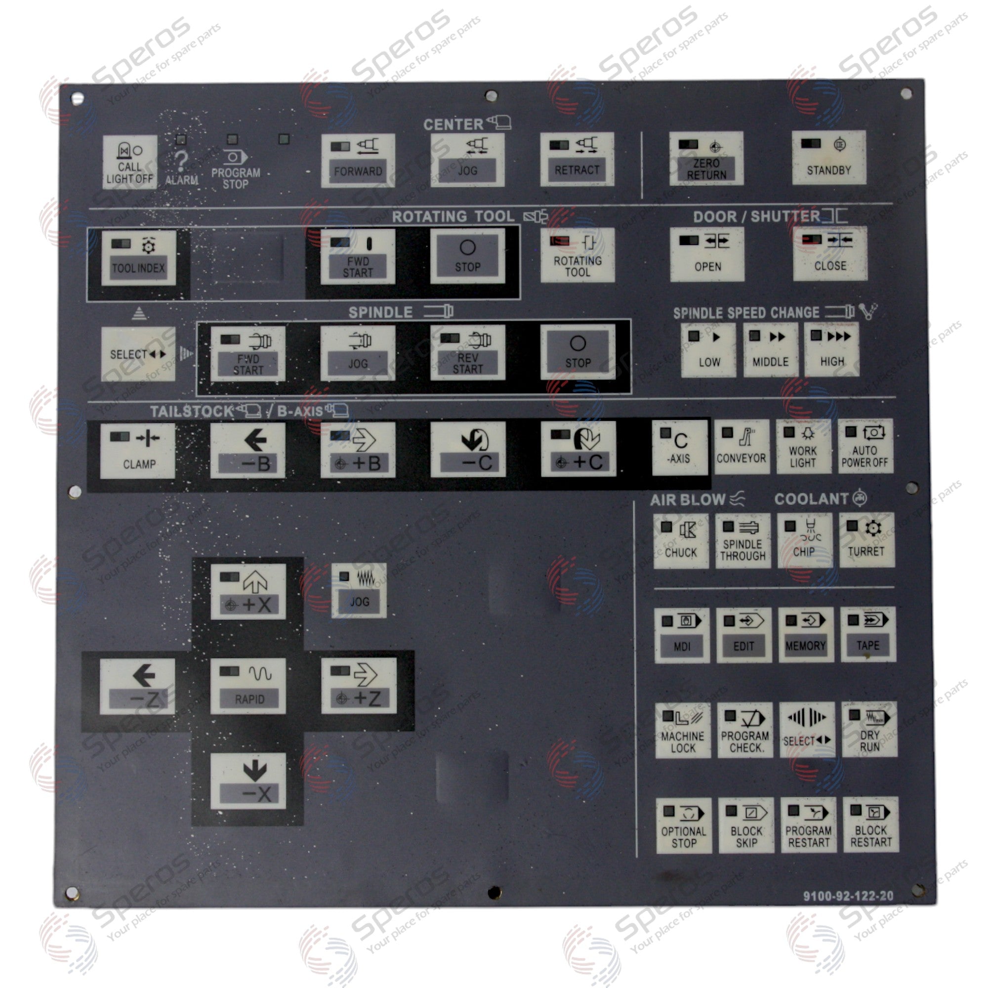 HITACHI 9100-92-122-20 Keyboard Keypad