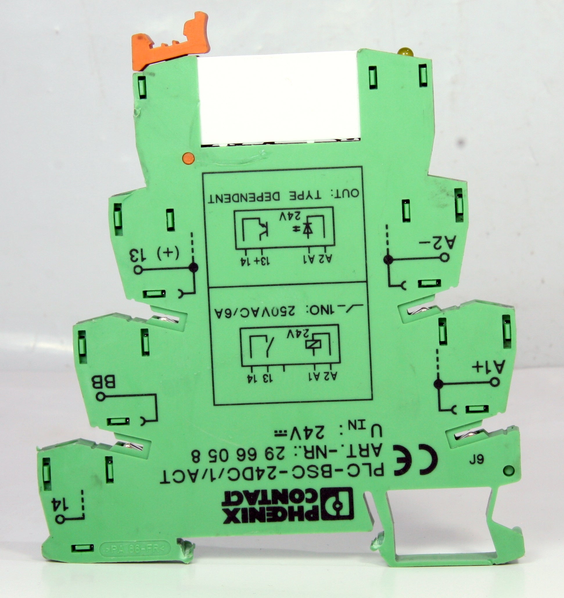 Phoenix Contact Solid State Relay Terminal Block 2961105 + 2966058
