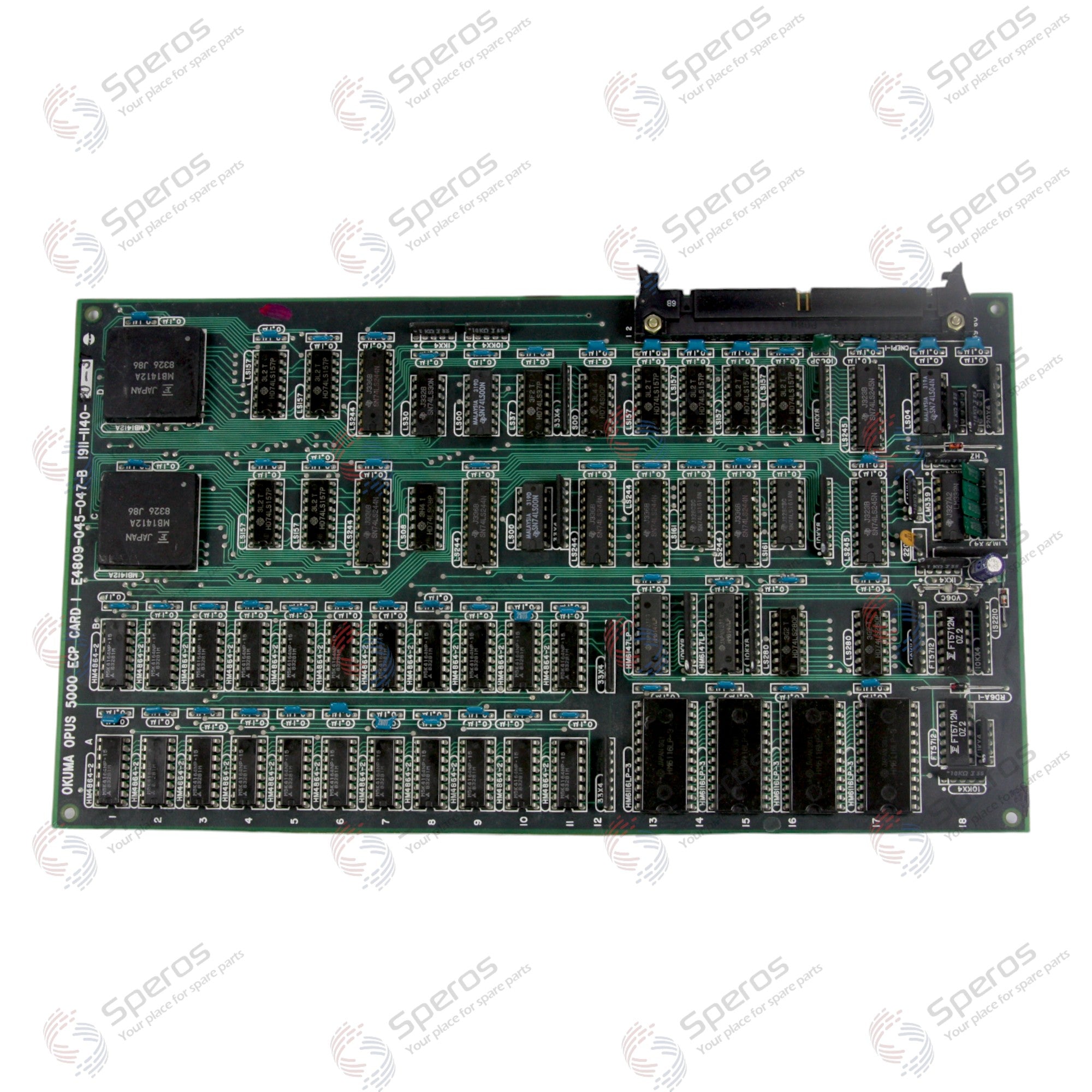 Okuma Circuit Board E4809-045-047-B Opus 5000 ECP Card I