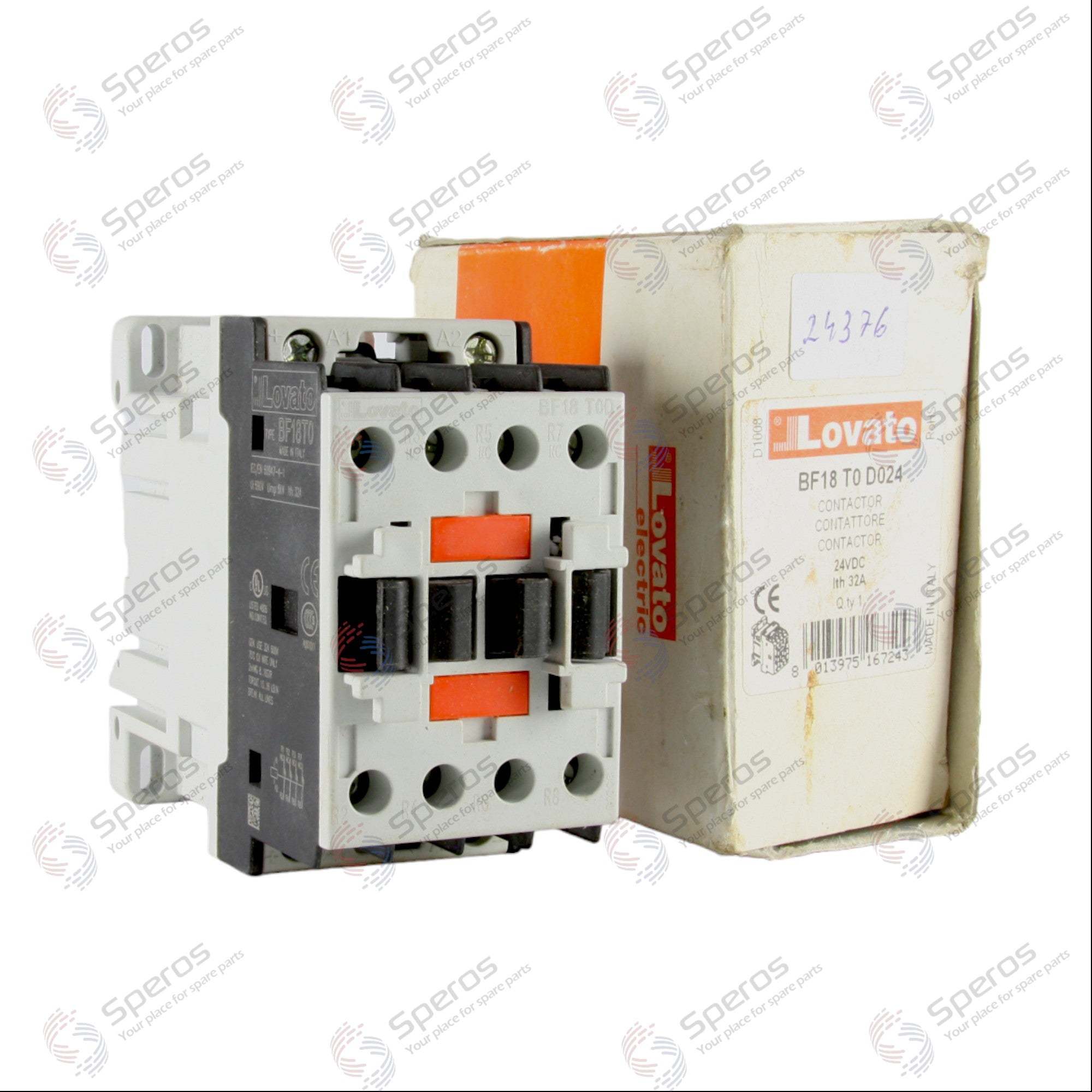 *New* Lovato Contactor BF18T0 Coil: 24V Dc 32A