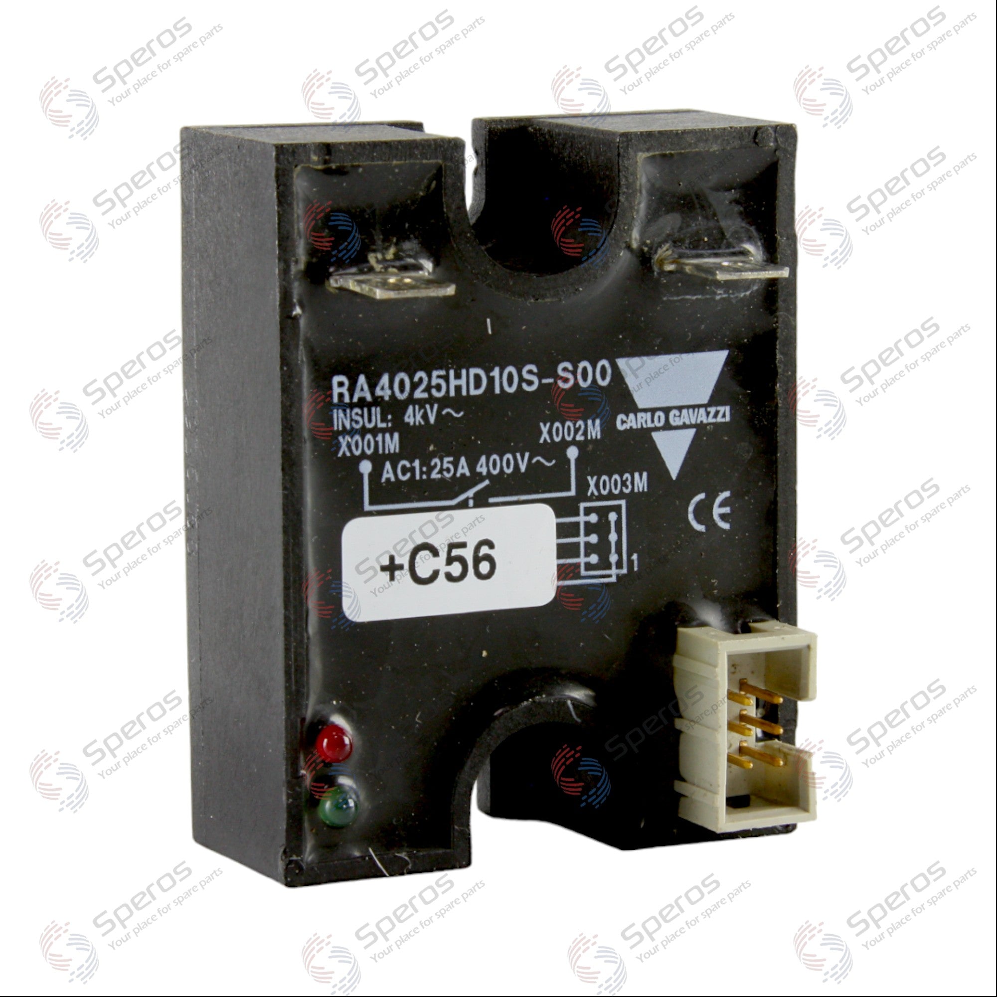 Carlo Gavazzi Solid State Relay RA4025HD10S-S00 400V SSR 25A