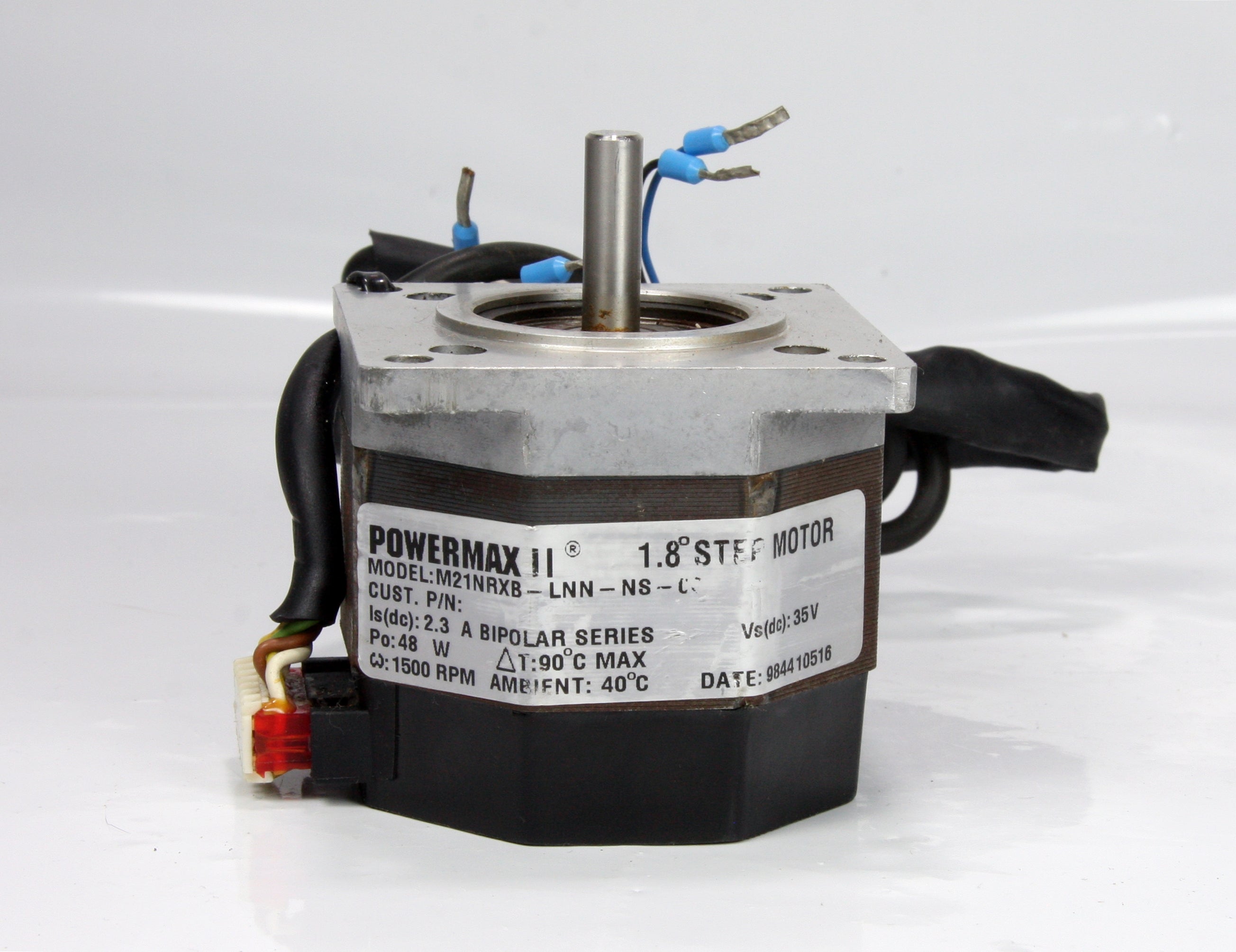 Pacific Scientific Powermax Ii 2 Step Motor M21NRXB-LNN-NS 35V DC