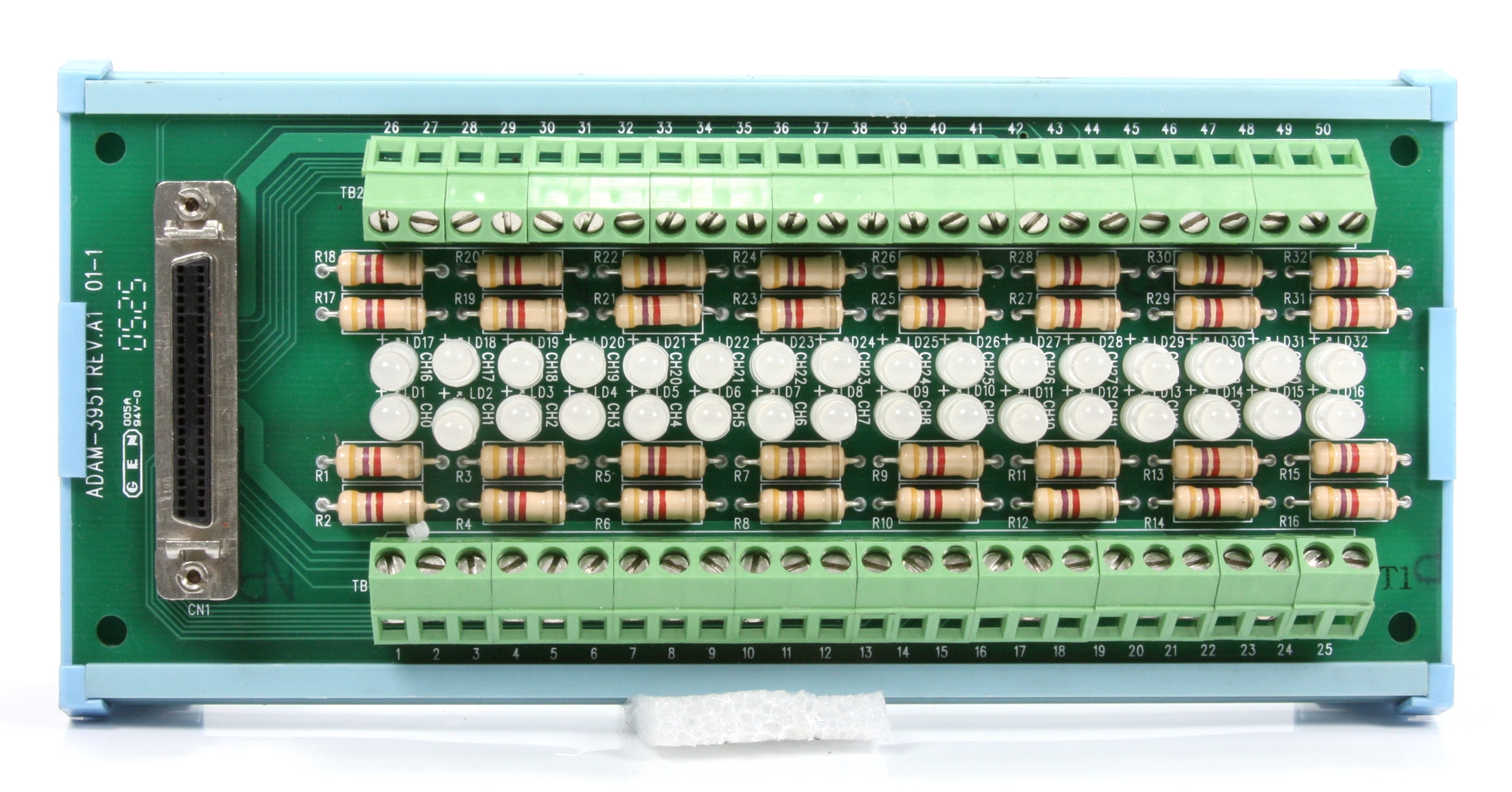 Advantech Screw Terminal Board With Led ADAM-3951 REV.A1