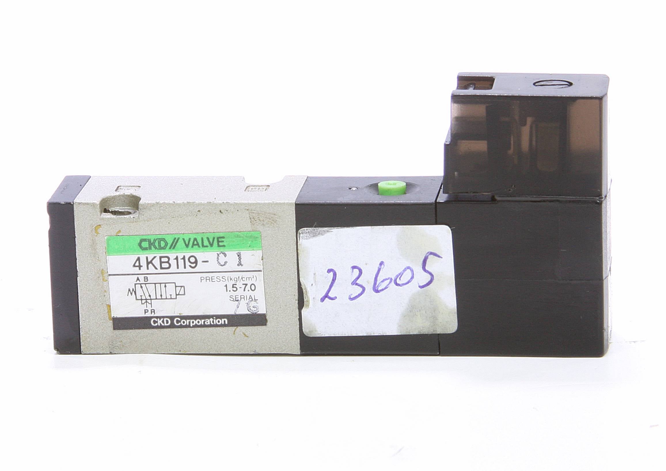 Ckd 4KB119-C1 Pneumatic Valve Coil: 100V AC