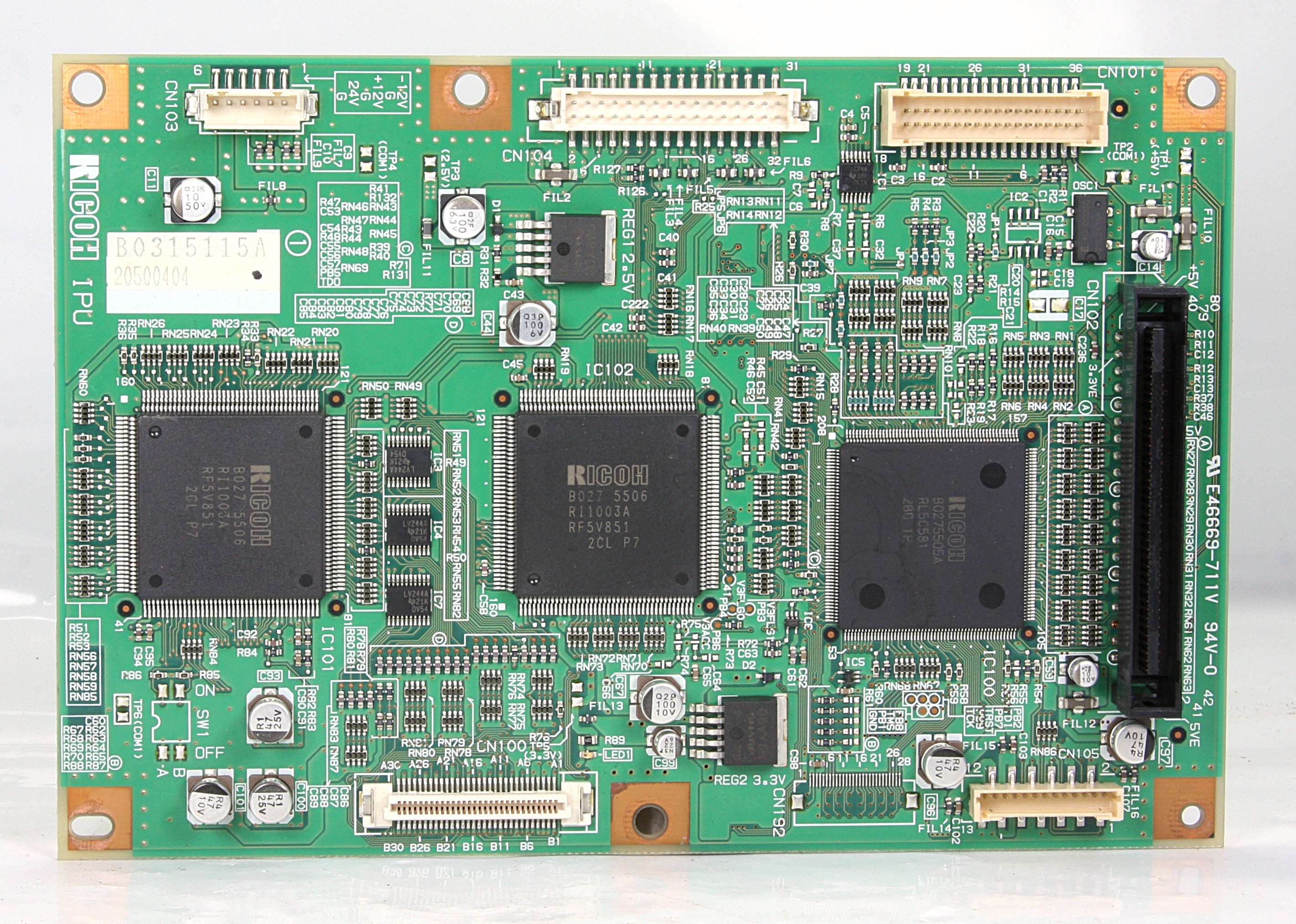 Ricoh Circuit Board IPU E46669-711V B0275111A B0315115A