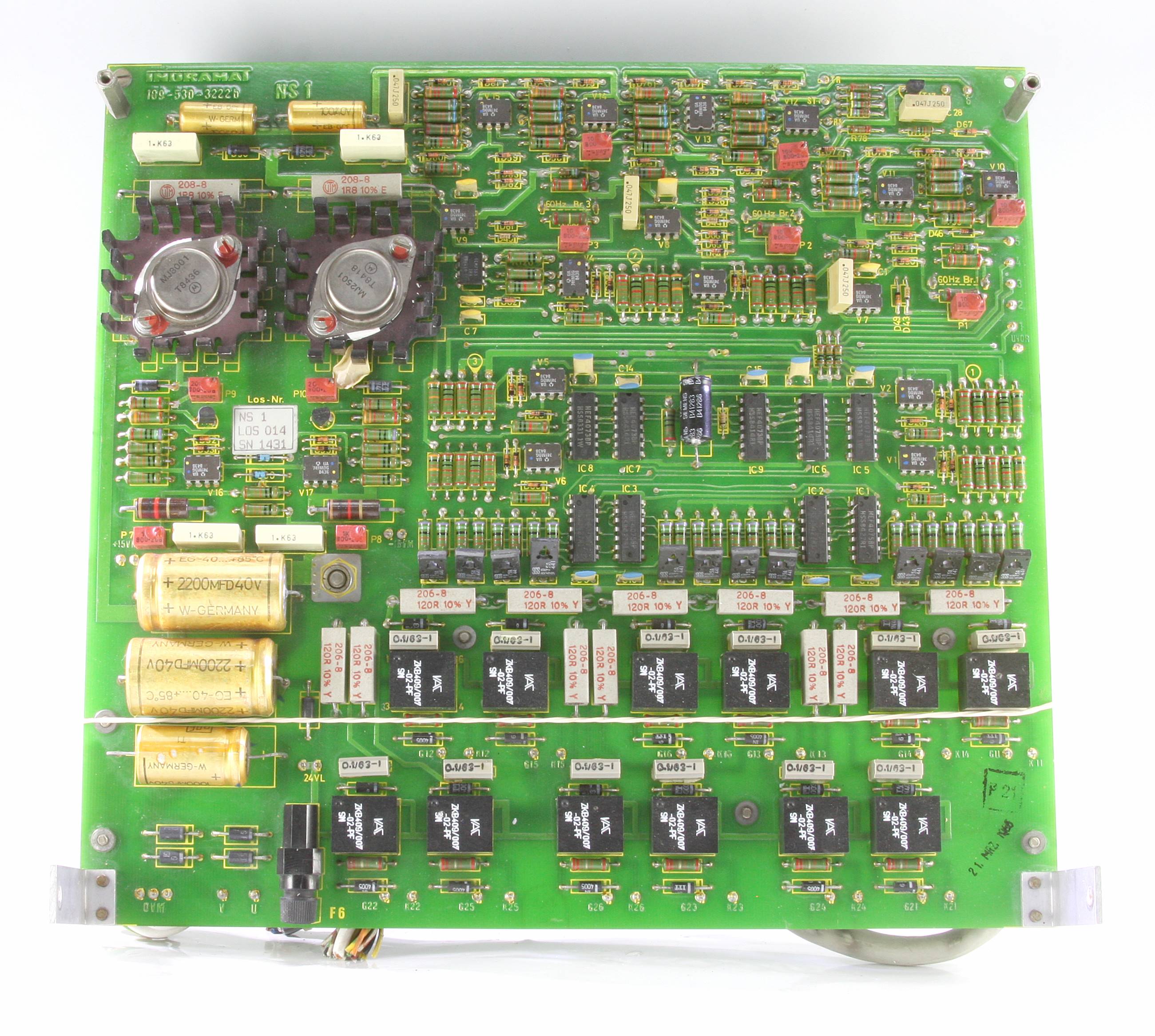 Indramat Circuit Board 109 530 3222 B 1095303222B