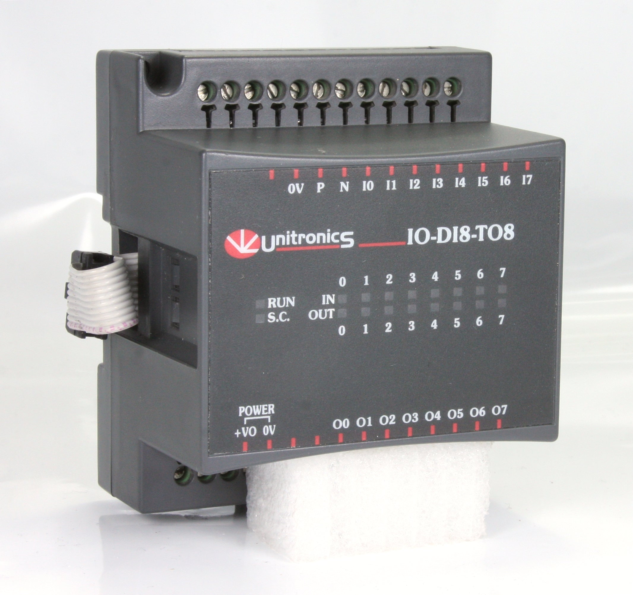 Unitronics I/O Expansion Module IO-D18-TO8 IO-DI8-TO8
